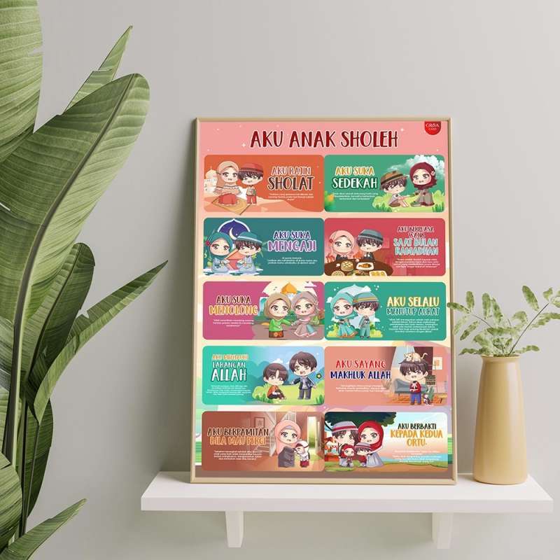 Jual [ DINATA Baby ] POSTER ANAK BESAR & TEBAL | POSTER DINDING GAMBAR ...