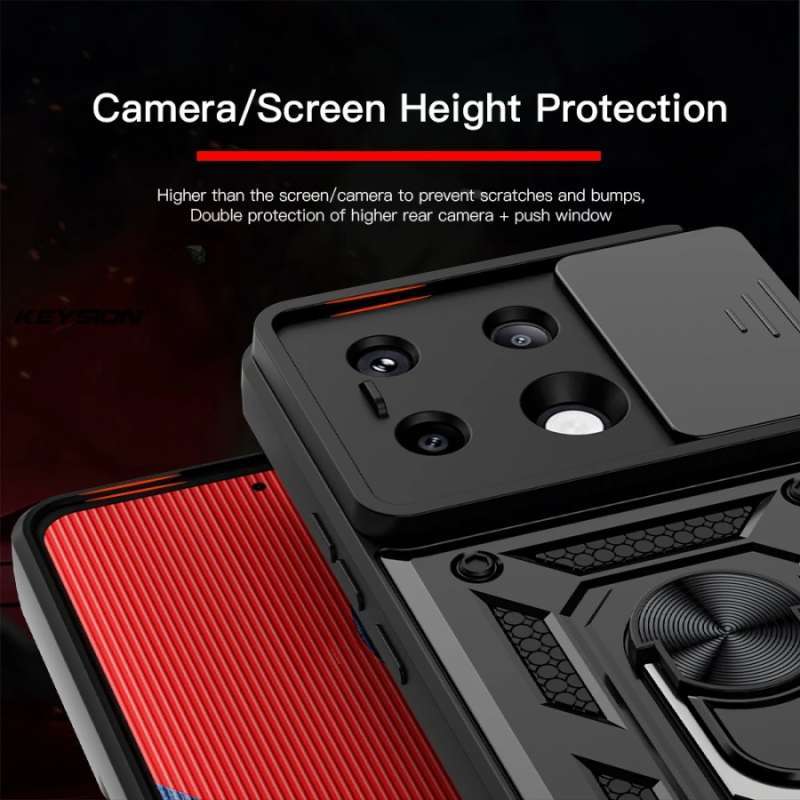 Jual CASING XIAOMI POCO X6 / X6 PRO 5G CASE SLIDE LENS PROTECTOR ARMOR ...