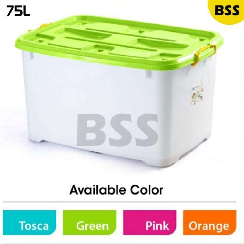 Promo Ezy Container Box Cb 75 Liter / Kotak Penyimpanan / Kontainer Bsm ...