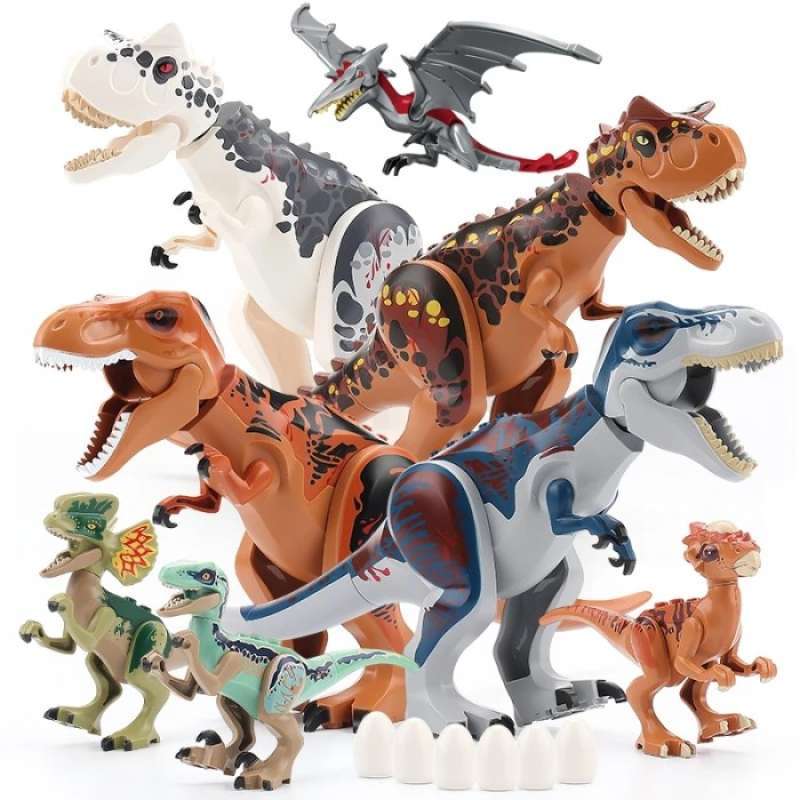 Promo Lego Jurassic Dinosaurus World Trex Indominusrex Carnotaurus Dino ...