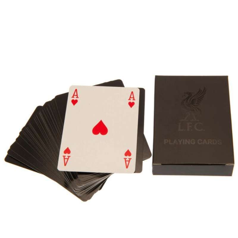 Promo Liverpool Fc Executive Playing Cards, Mainan Lfc, Official Duct ...