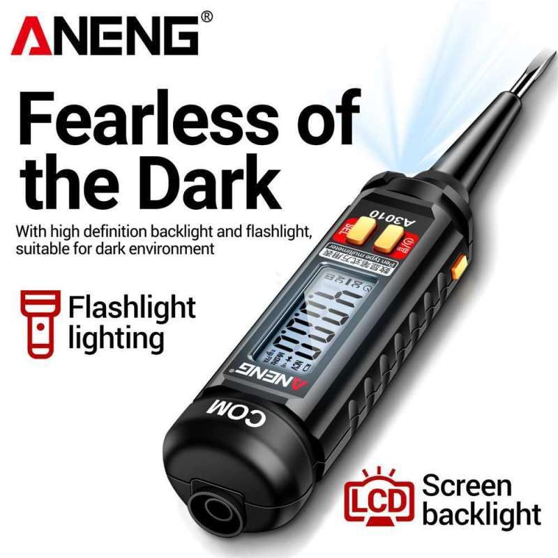 Jual Digital Multimeter Tespen 2in1 Tester Ac Voltage Ncv 4000 Count ...