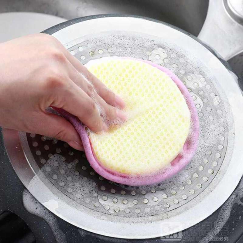 Jual Yixuan Spons Cuci Piring Double Sides Cleaning Sponge 3pcs 020 ...