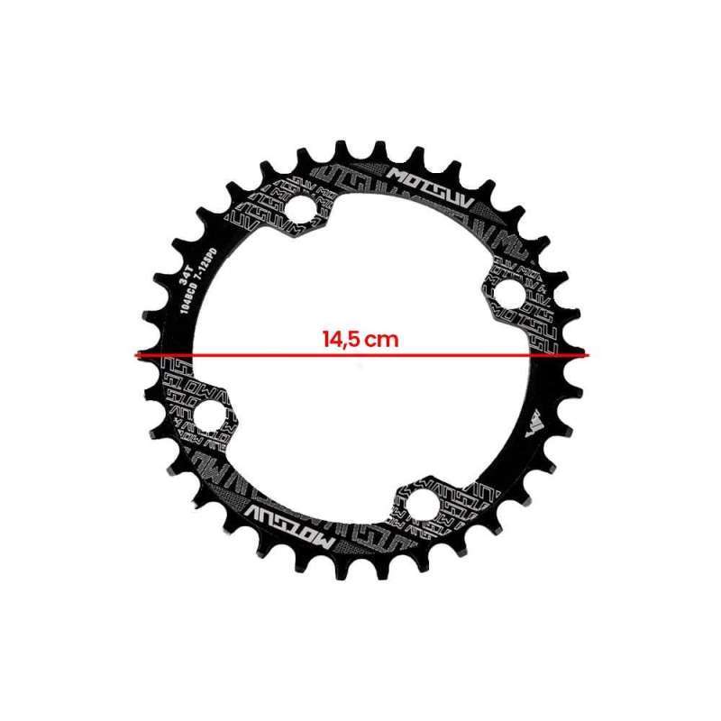 Jual Gigi Crankset Sprocket Sepeda Aluminium 104bcd Aksesoris Sepeda ...