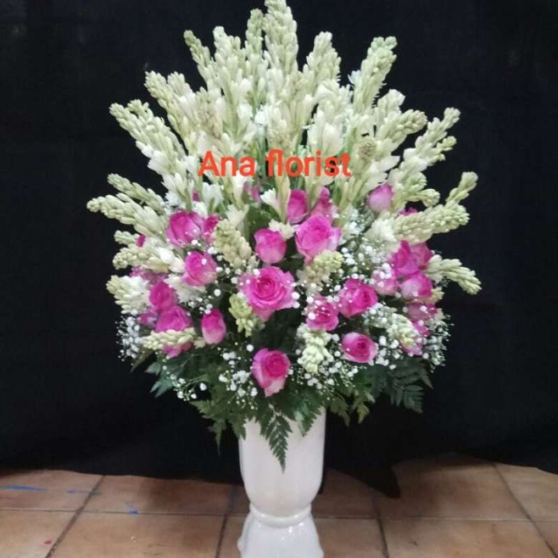 Promo Vas Bunga Ulang Tahun, Vas Bunga Sedap Malam,rangkaian Vas Bunga Murah Terbaik Diskon 4% ...
