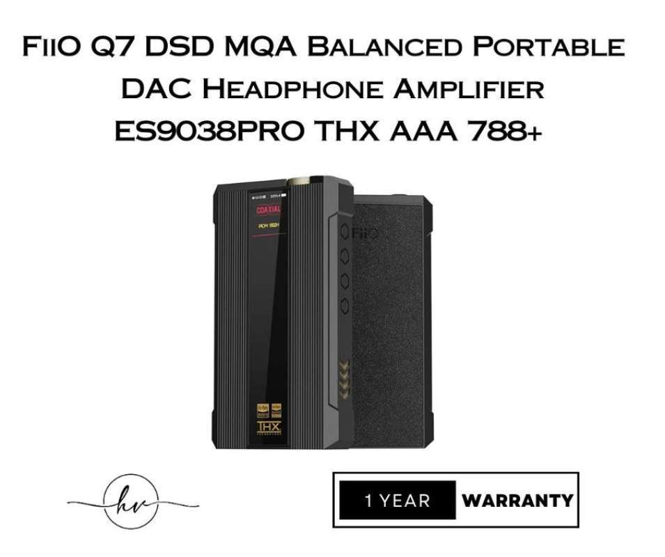 Jual Fiio Q7 Mqa Balanced Es9038pro Thx 788+ Portable Dac Amplifier Di Seller Hobbverse Id ...