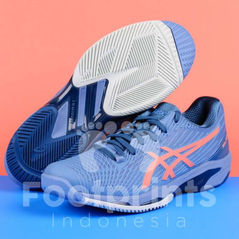 Promo Sepatu Tenis Asics Solution Speed Ff 2 Blue Harmony Guava Tennis Shoes Diskon 38% Di ...