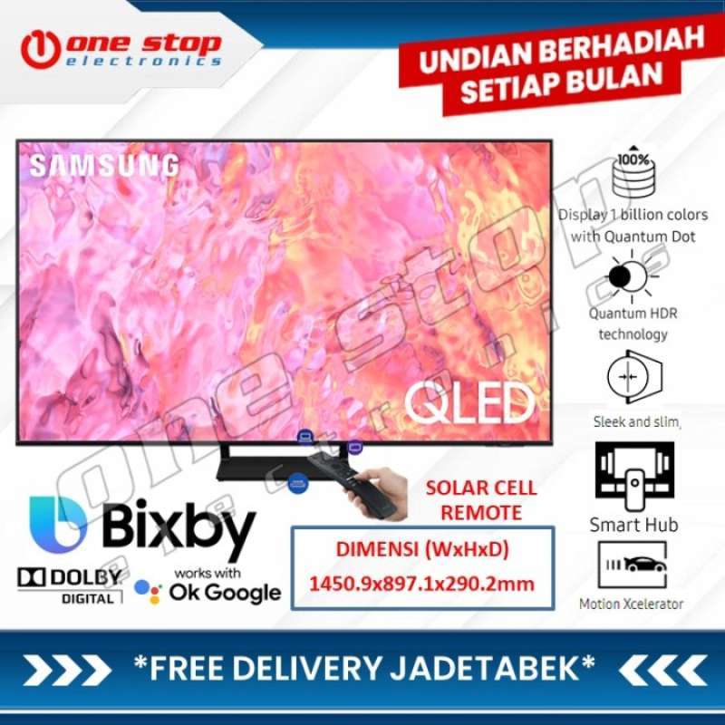 Promo 65q60c Qled Uhd 4k Smart Tv 65 Inch Qa65q60cakxxd Qa65q60c Diskon ...