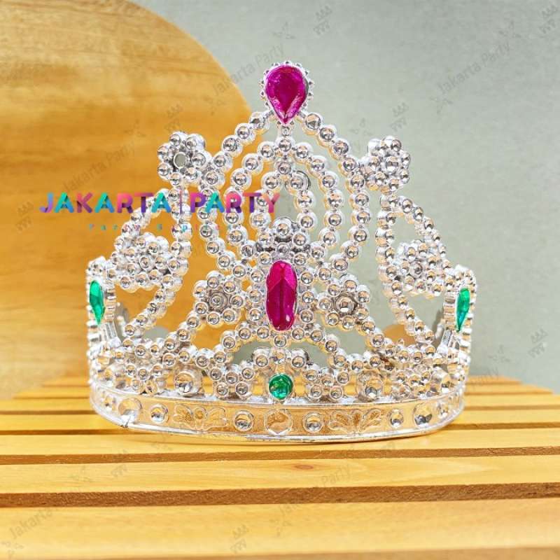 Promo Mahkota Tiara Sier Kecil #3 / Mahkota Pesta / Mahkota Ultah ...