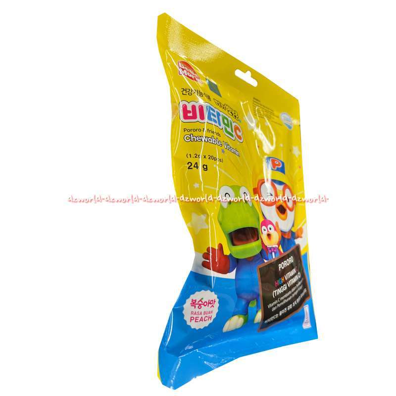 Jual Bebe Morin 60gr Viergic Chewable Vitamin Pororo Kids Vitamin C ...