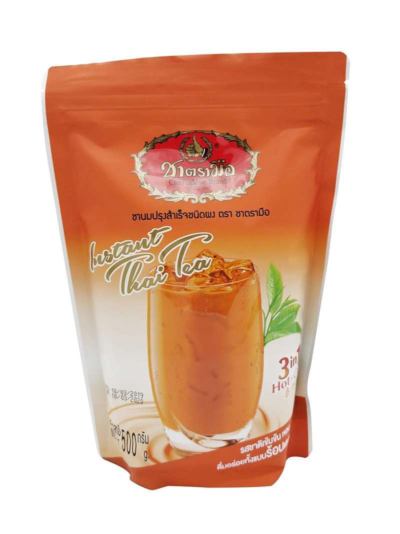 Jual Thai Tea Chatramue Minuman Powder Thailand Original 100 Gr Halal ...