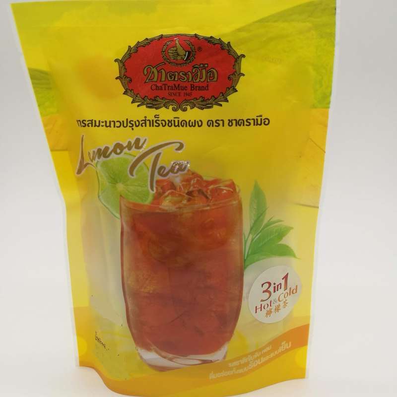 Jual Thai Tea Chatramue Minuman Powder Thailand Original 100 Gr Halal ...