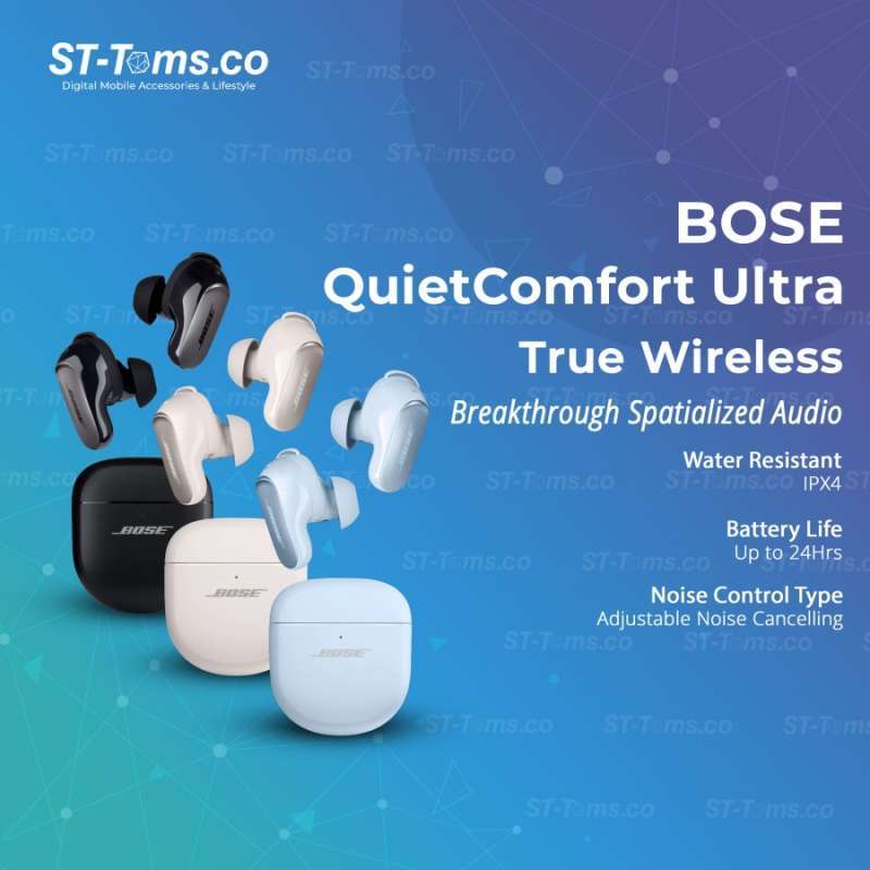 Jual Bose Quietcomfort Ultra True Wireless Tws Anc Spatial Audio Sound ...