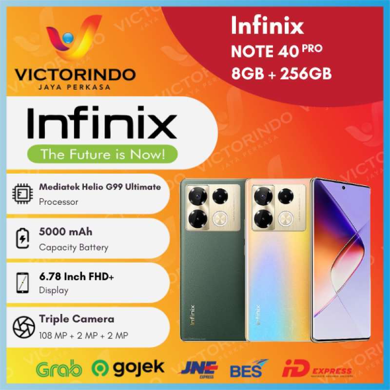 Jual Infinix Note 40 Pro ( Ram 8gb + Rom 256gb ) Garansi Resmi Di Seller Victorindo Official ...