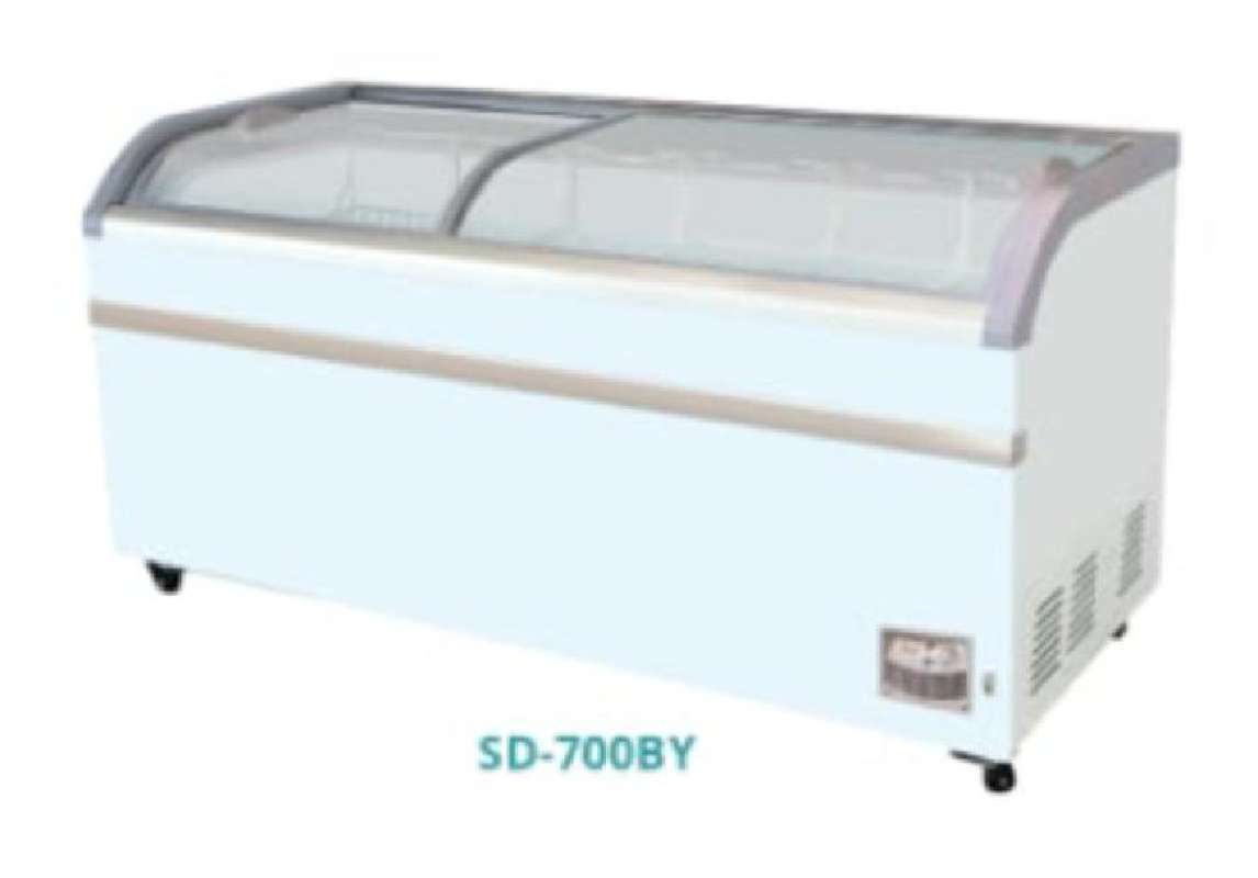 Jual Sliding Curved Glass Freezer Box Gea Sd700by 700 L Di Seller ...