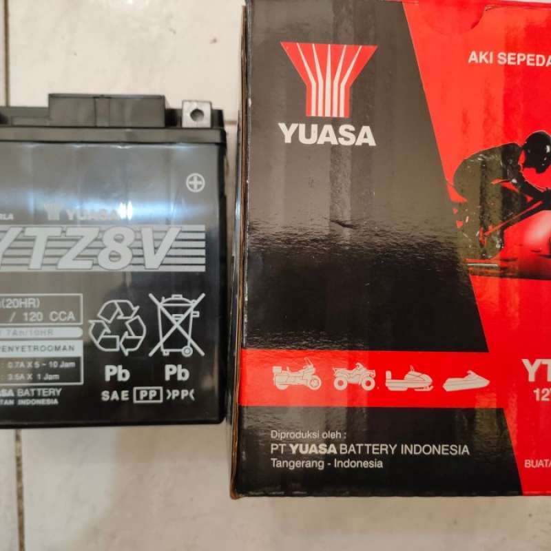 Promo Aki Motor Honda Cbr 250 Crf Rally Yuasa Ytz8v Diskon 33% Di Seller Kanzahana Store - Koja ...