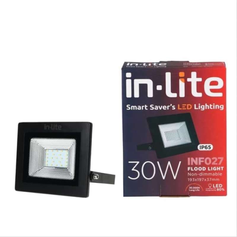 Promo Lampu Sorot / Flood Light Led Inlite 30 Watt Diskon 50% Di Seller ...