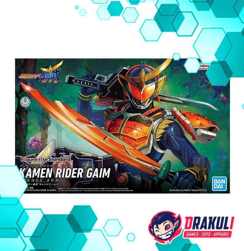 Jual Bandai Plamo Figure-rise Standard Kamen Rider Gaim Orange Arms Di ...