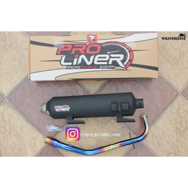 Promo Knalpot Proliner Type Standart Racing Bl Untuk Yamaha Nmax Diskon ...