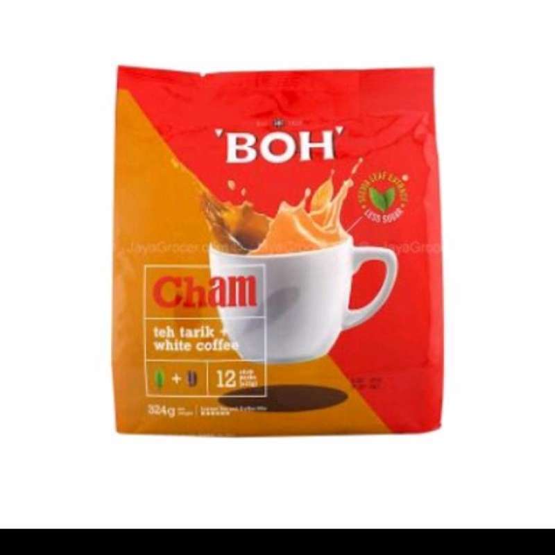 Jual Boh Cham Teh Tarik Plus Kopi Putih 12pcs Di Seller Toko Hari Hari ...