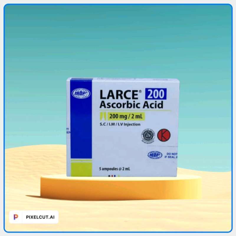 Jual Larce 200mg/ascorbic/acid/box Exp 2025 Di Seller Apotik Hanifa ...