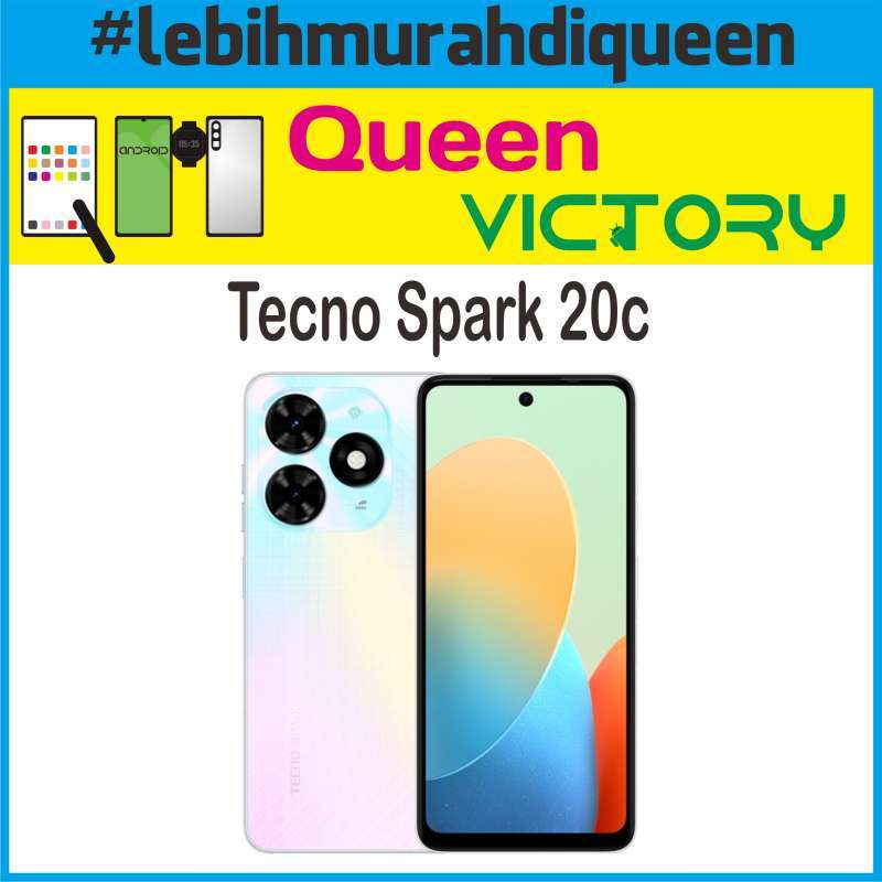 Jual Tecno Spark 20c 4/128 Garansi Resmi Indonesia Di Seller Queen Official Store - Gudang ...
