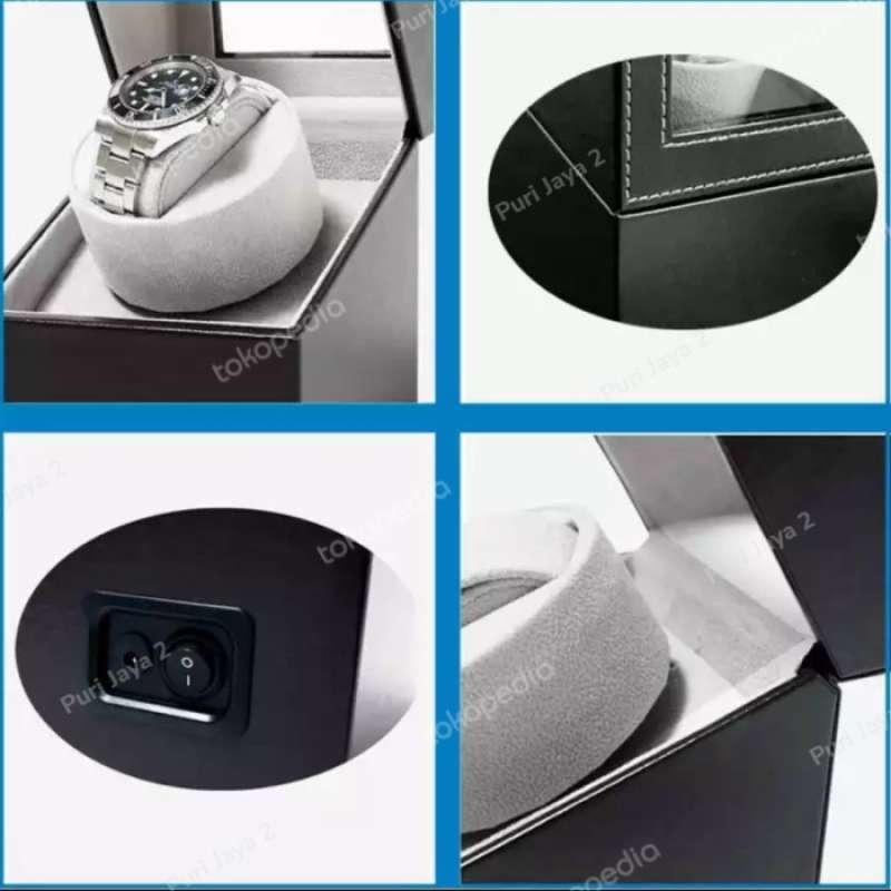 Promo Kotak Jam Tangan Otomatis Winder Watch Box Automatic Winding ...