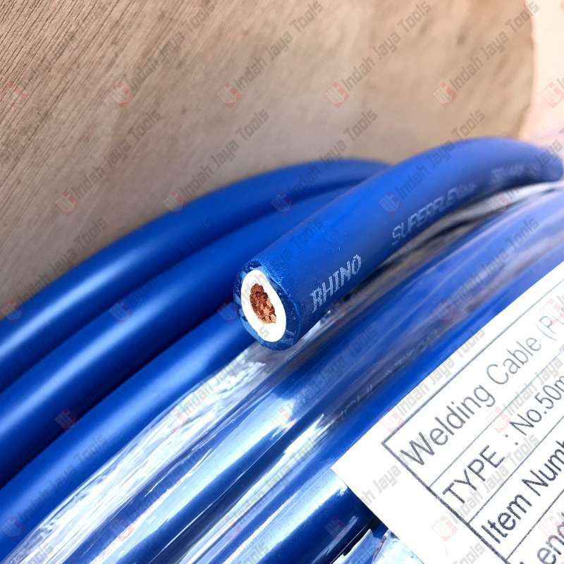 Jual Rhino Kabel Las 50 Mm Full Tembaga Welding Cable Travo Inverter Di ...