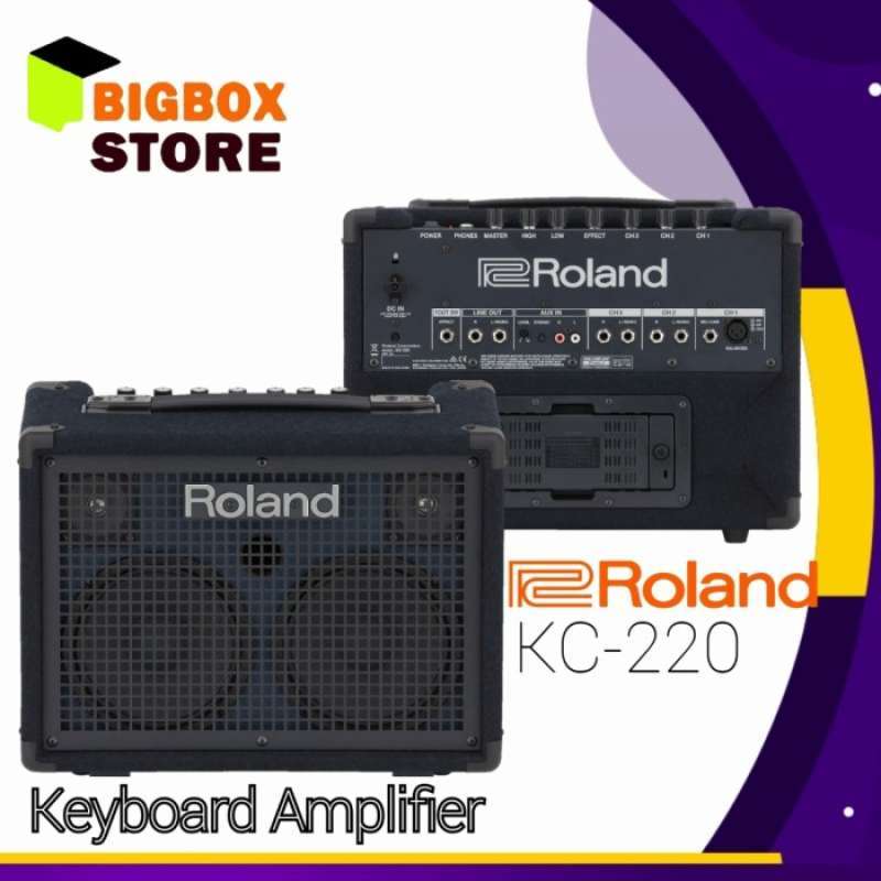 Promo Ampli / Amplifier Keyboard Roland Kc-220 / Kc 220 / Kc220 Diskon 33% Di Seller Komputermu ...