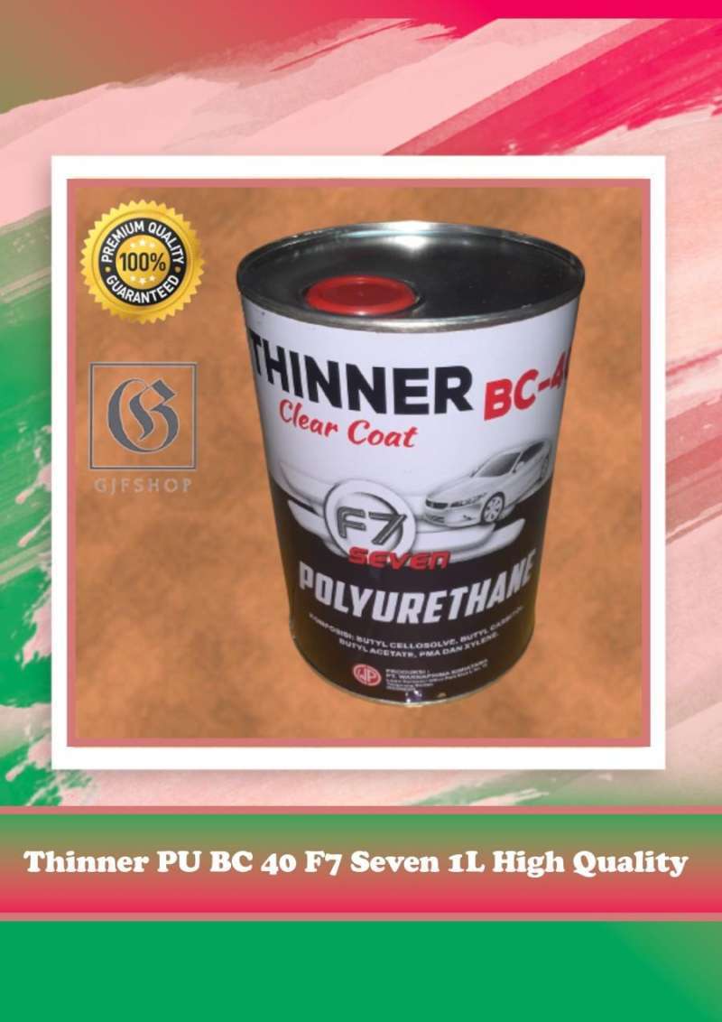 Jual Thinner Pu Bc 40 F7 Seven 1l High quality Di Seller Gjf Shop - Klender, Kota Jakarta Timur ...