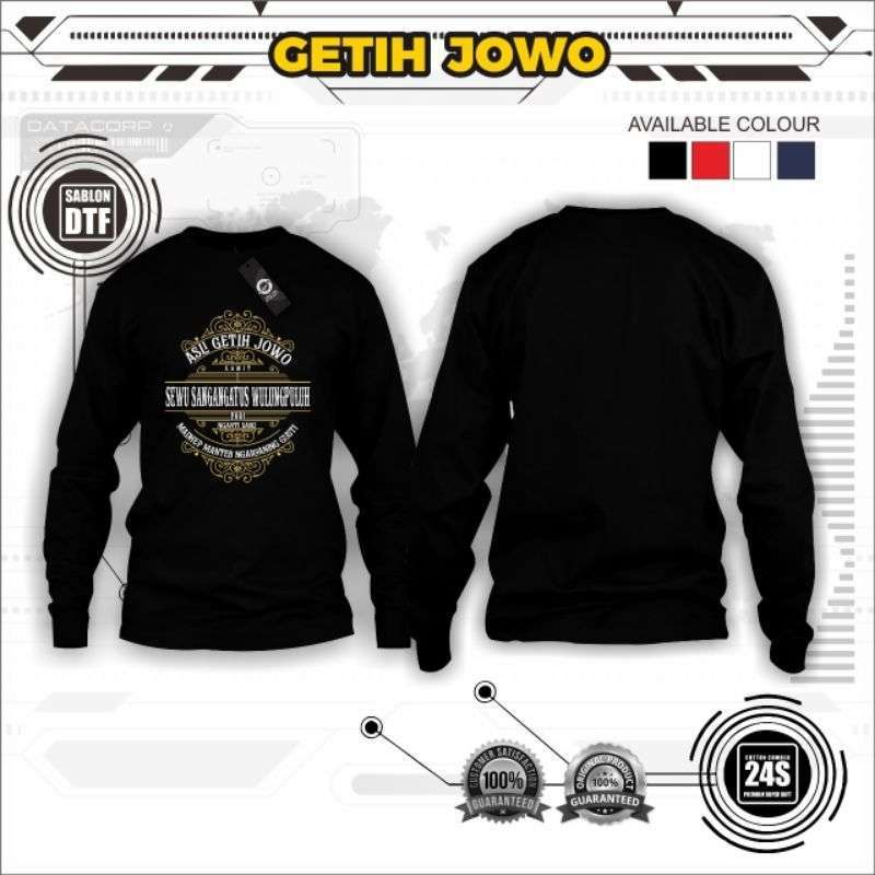 Jual Djawa Dwipa Kaos Jawa , Kata Kata Jawa, Bijak ,getih Jawa, Cotton ...