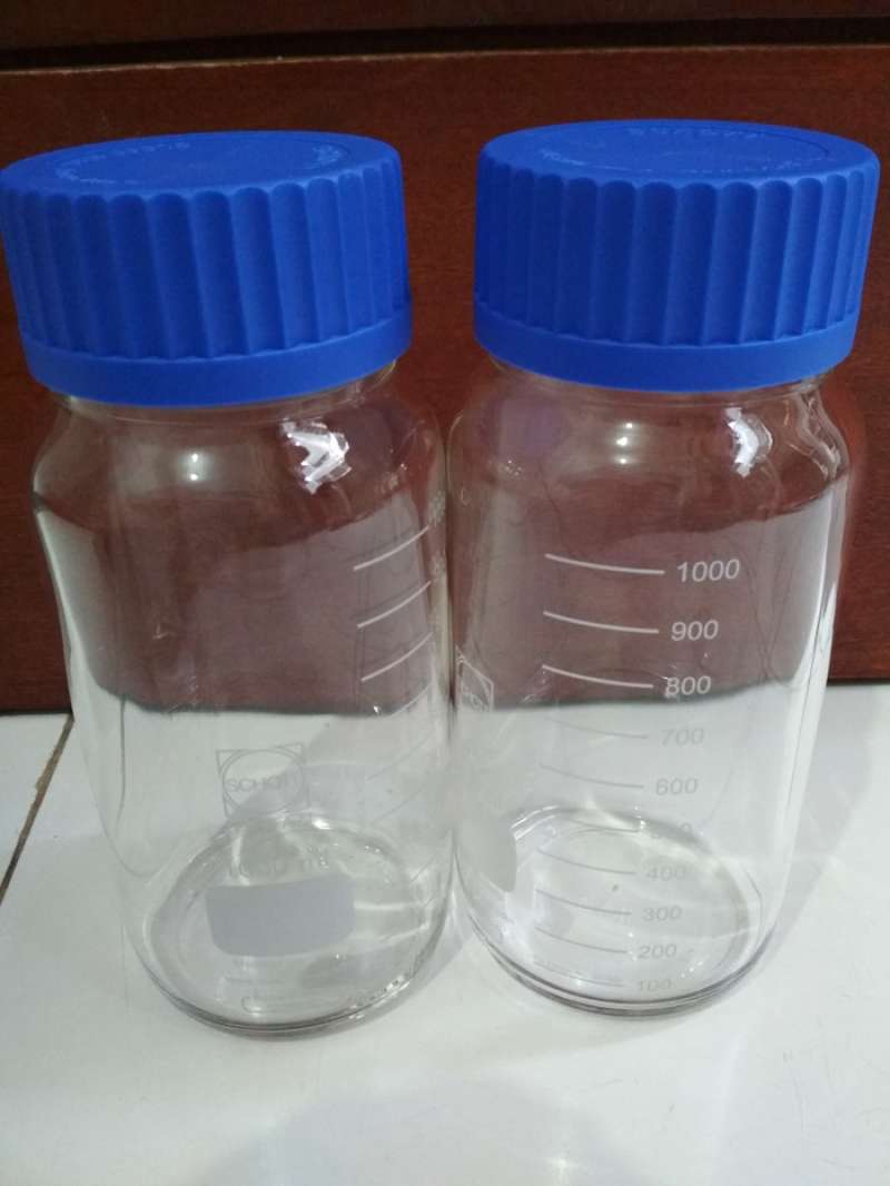 Promo Duran Botol 1000 Ml Mulut Lebar - Laboratory Bottle Wide Mouth ...