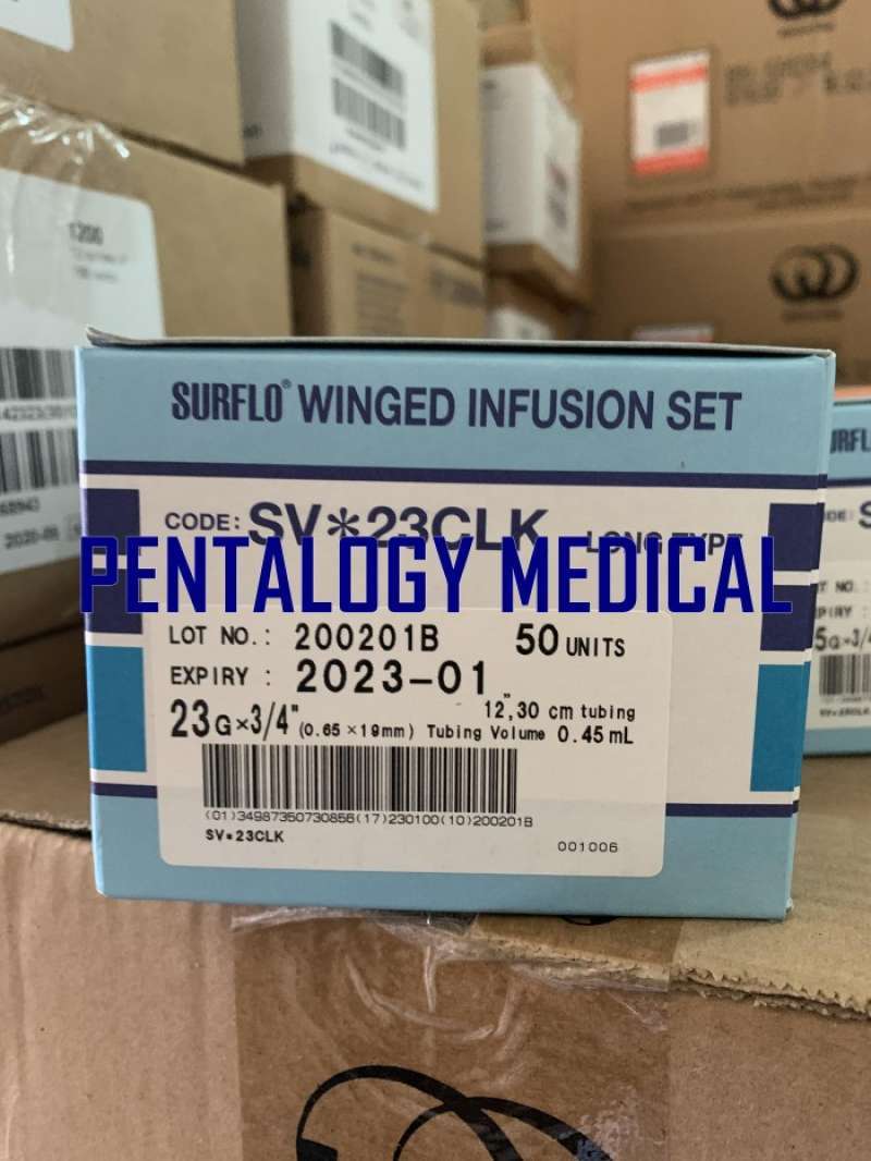 Promo Wing Needle Terumo / Surflo Winged Infusion Set 50's Diskon 23% ...