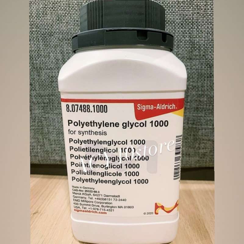 Promo Merck 8.07488.1000 Polyethylene Glycol 1000, 1kg Diskon 23% Di ...