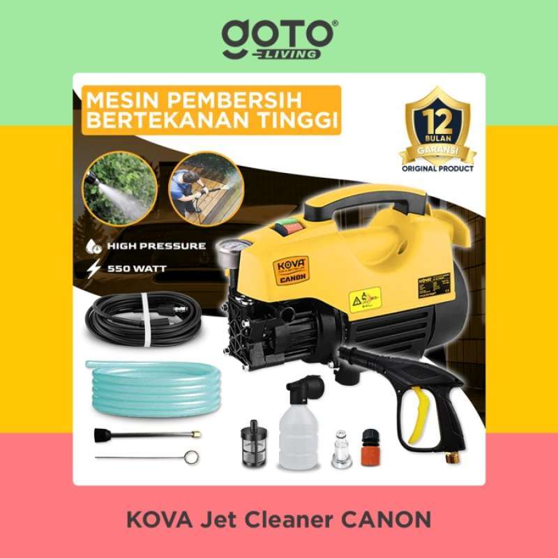 Promo Kova Canon Jet Cleaner High Pressure Alat Steam Mesin Cuci Mobil ...