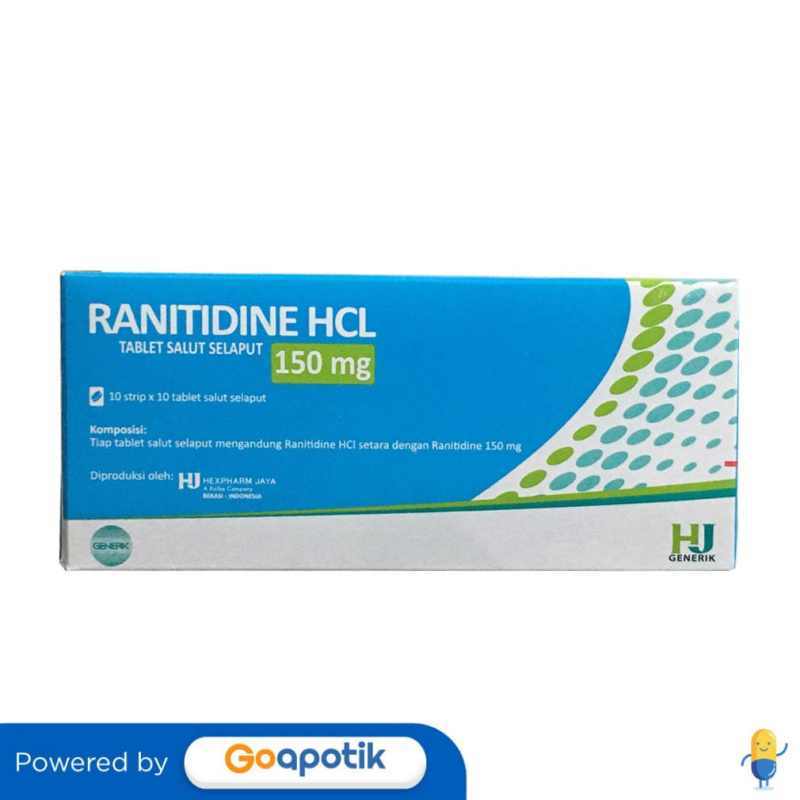 Jual Ranitidine Hexpharm 150 Mg Box 100 Tablet Di Seller Apotek Muna ...