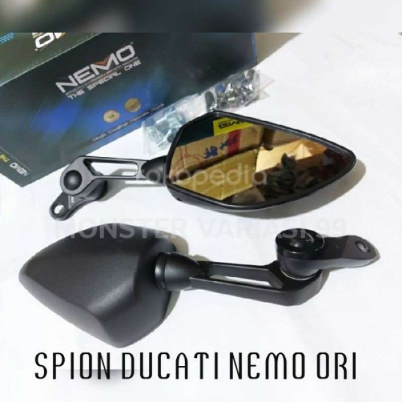 Promo New Produk Spion Ducati Universal Aerox-nmax Diskon 30% Di Seller ...