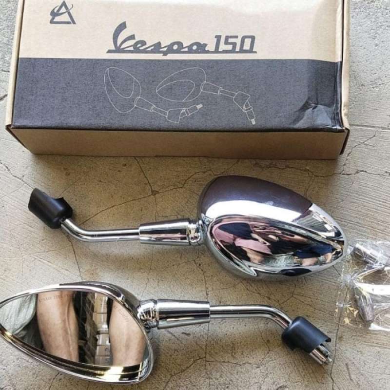 Promo Spion Standar Vespa 150 Sprint, Primavera Matic Krum Chrome ...