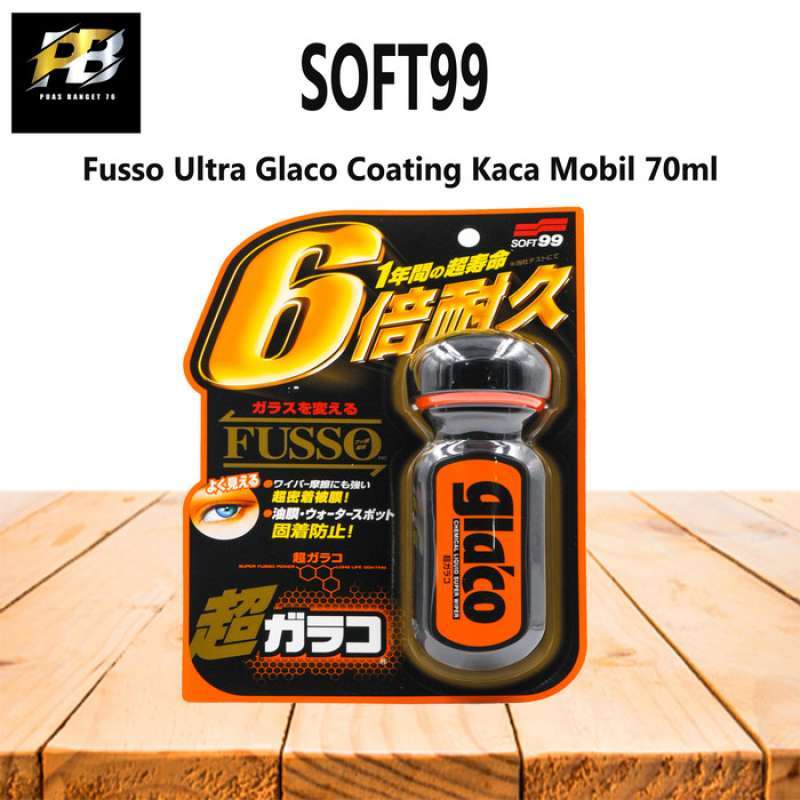 Promo Coating Kaca Mobil Efek Daun Talas Soft99 Ultra Glaco70ml Diskon ...