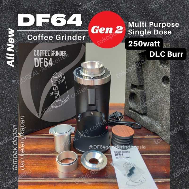Promo New Df64 Gen 2 Coffee Grinder - Df64 V2 Terbaru Dlc Burr - Matte ...