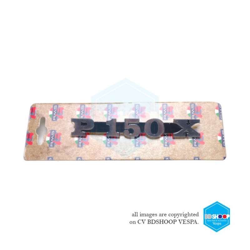 Promo Emblem P150x Untuk Tepong Kiri Vespa Px Original Rms Italia ...