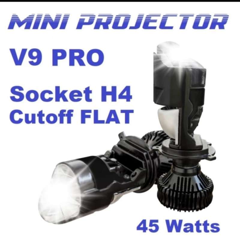 Promo Mini Projector H4 High Low News Series Motor Mobil Diskon 22% Di ...