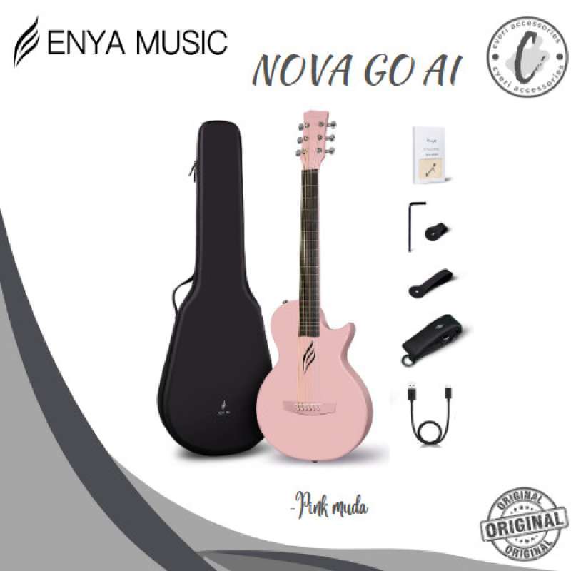 Promo Enya Nova Go Ai Smart Carbon Fiber Gitar Akustik Elektrik Diskon 23% Di Seller Melodiya ...