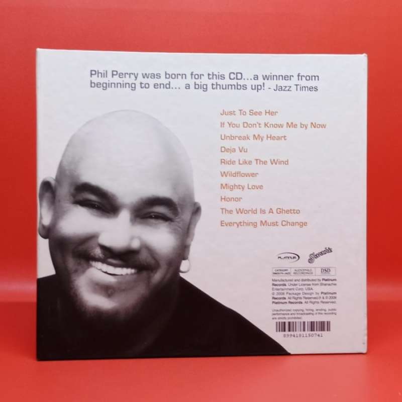 Promo Cd Phil Perry - A Mighty Love Dsd Diskon 23% Di Seller Melodiya ...