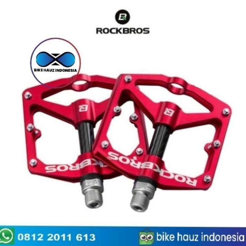 Promo Pedal Sepeda Rockbros 2017-12e Alumunium Bike Ultralight Roadbike ...