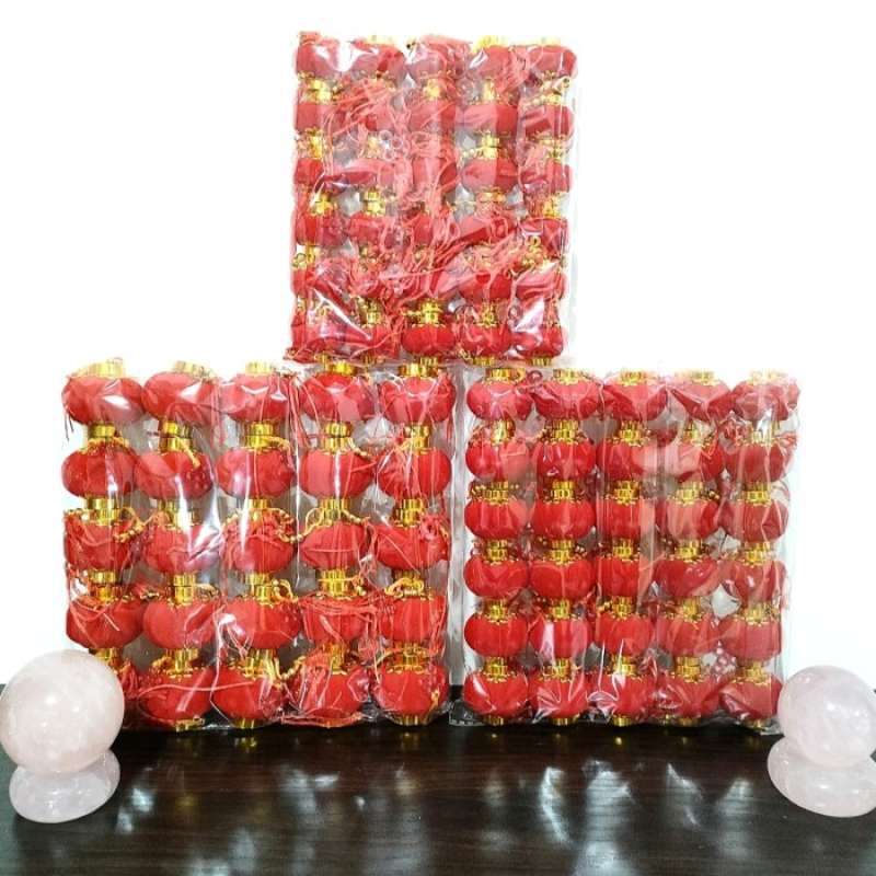 Promo Lampion Tempel/hiasan/pernak Pernik/barang/gantungan Imlek ...