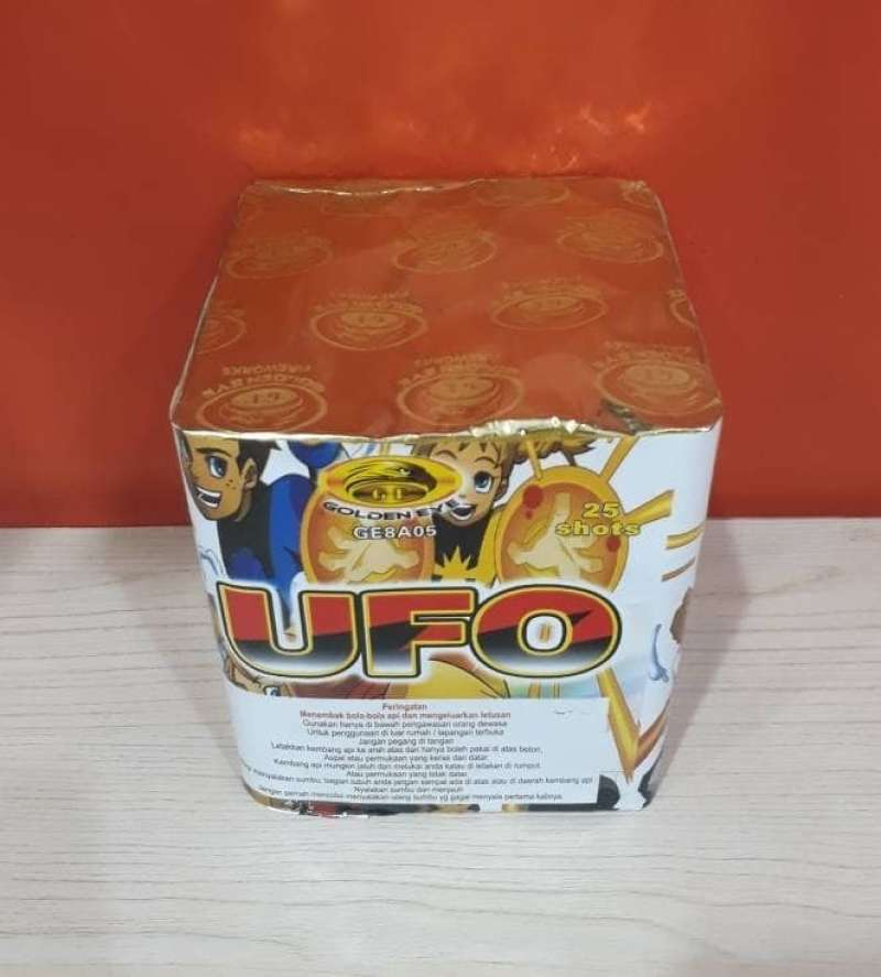 Promo Petasan Fireworks Kembang Api Ufo Cake 1,0 Inch 25 Shots Ge8a05 ...