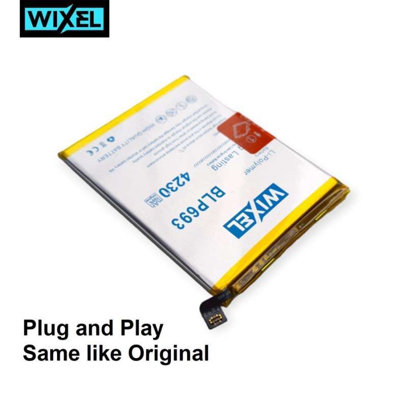 Jual Wixel Baterai Blp693 Realme 3 Double Power Original Batre Batrai ...