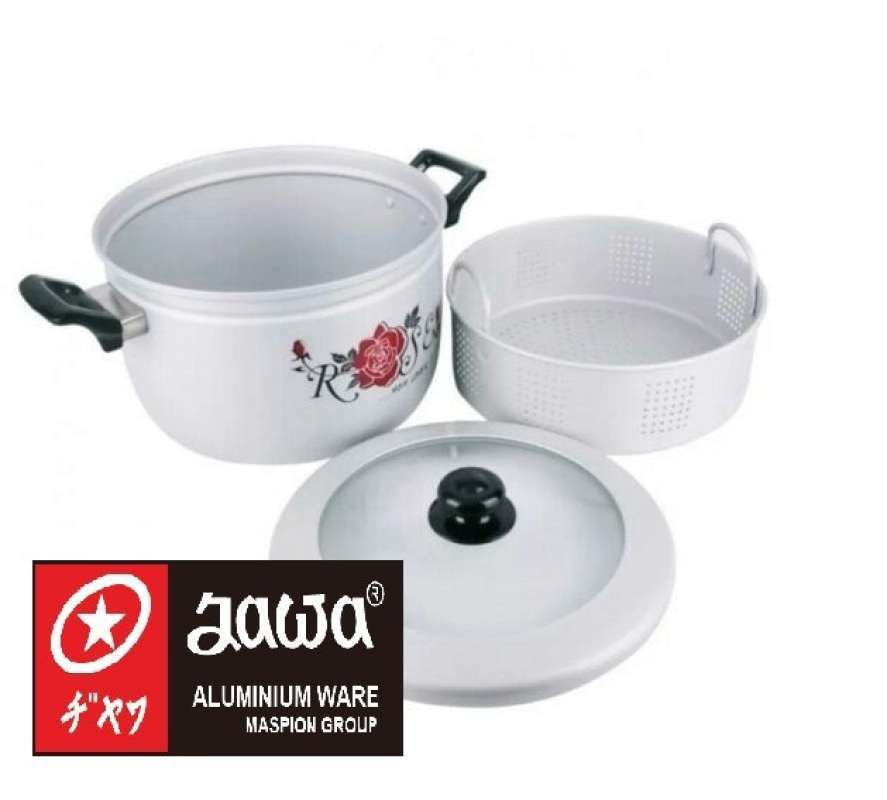 Promo Panci Kukusan Steamer Rice Cooker Aluminium Panca Guna Maspion ...