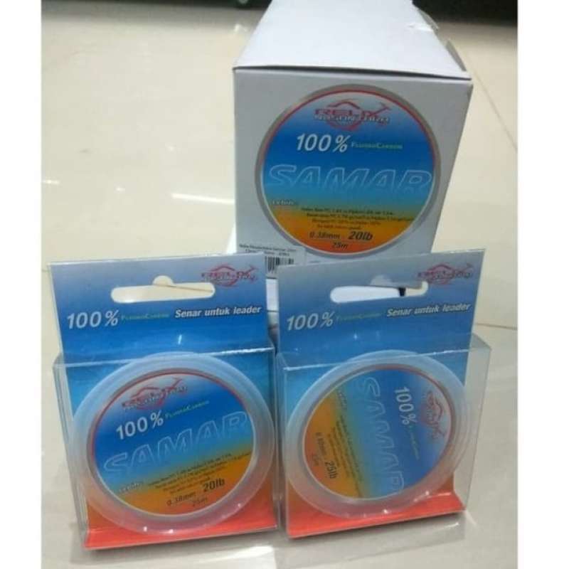 Jual Senar Samar Relix Nusantara 20 - 25 Lb 100% Fluorocarbon Leader Di ...